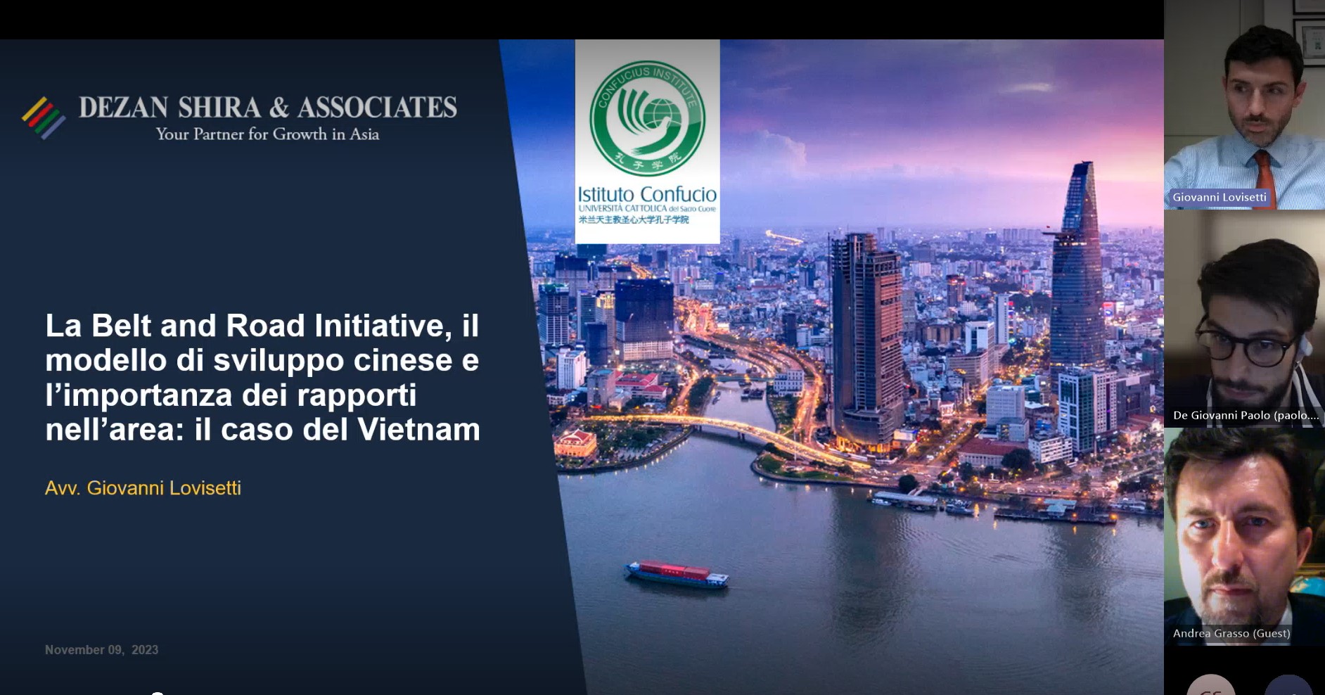 Giovanni Lovisetti Explores Belt and Road Initiative as Guest Expert at ...